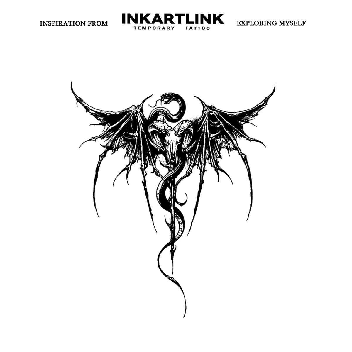 Snake with wings – INKARTLINK