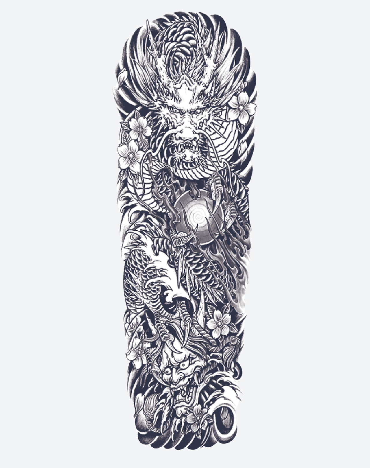 Japanese Dragon Sleeve – INKARTLINK