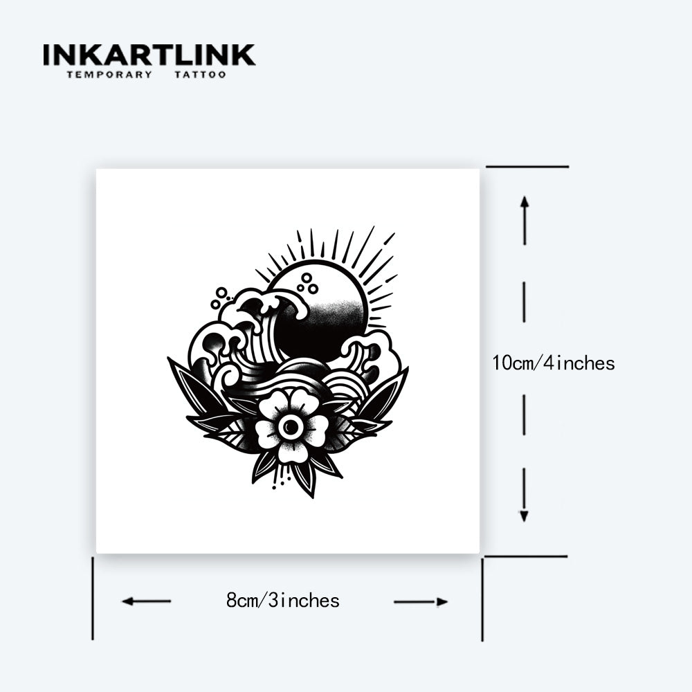 Ukiyo-e Ocean Waves – INK ART LINK