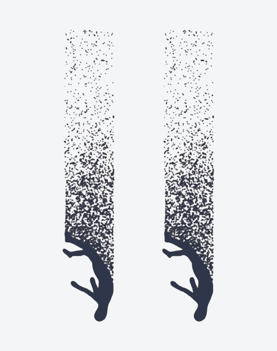 Particle Ascent Tattoo – Rising Energy & Transformation – INKARTLINK