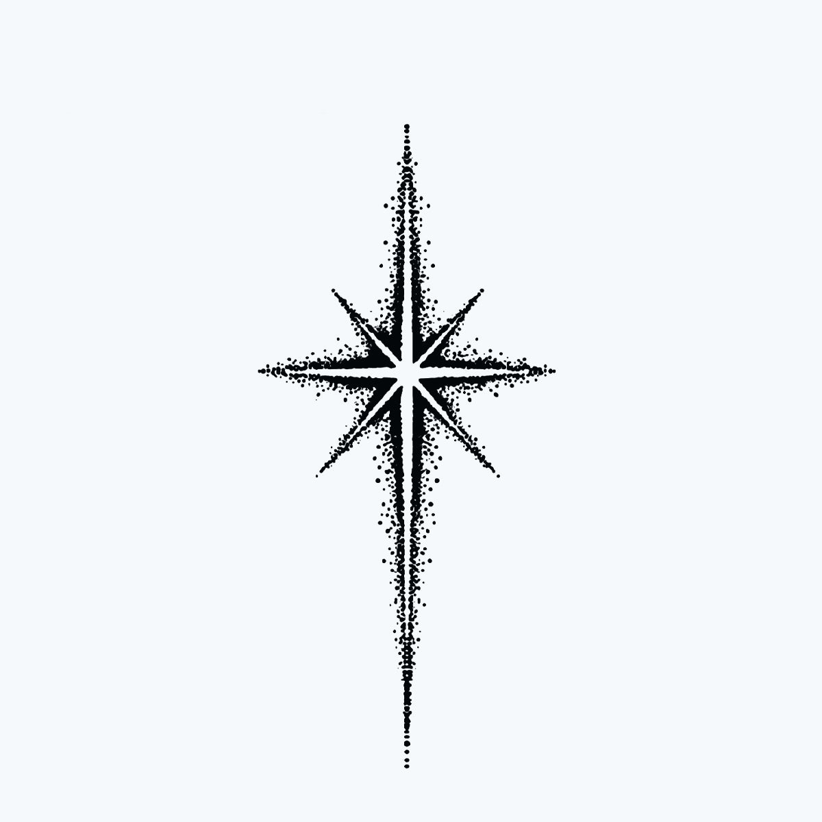 Eight Pointed Star Tattoo