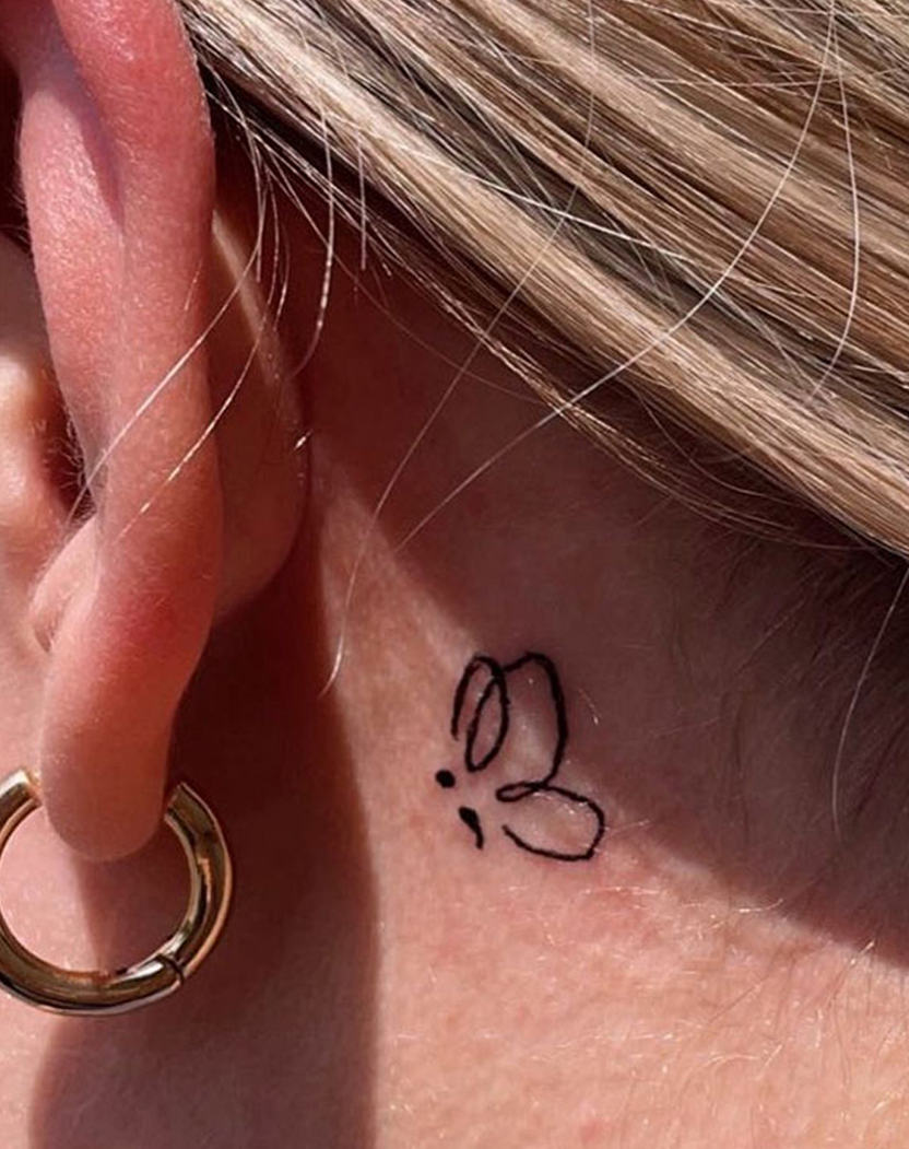 Mini Pattern Temporary Tattoo Stickers Waterproofandsafe Body Art