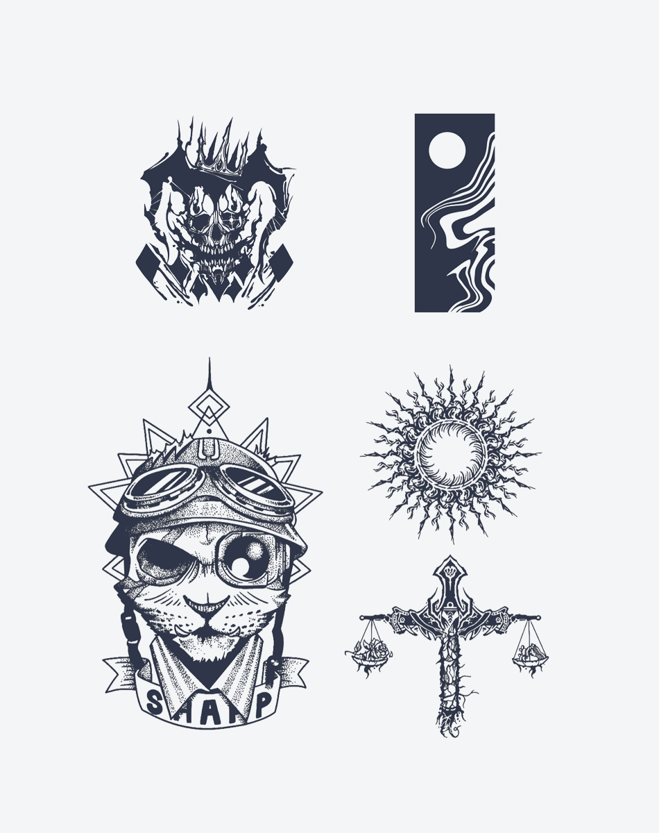 Rebel Ink（4 pieces） – INKARTLINK